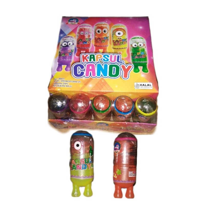 Jual permen kapsul capsul candy pack isi 30pcs | Shopee Indonesia