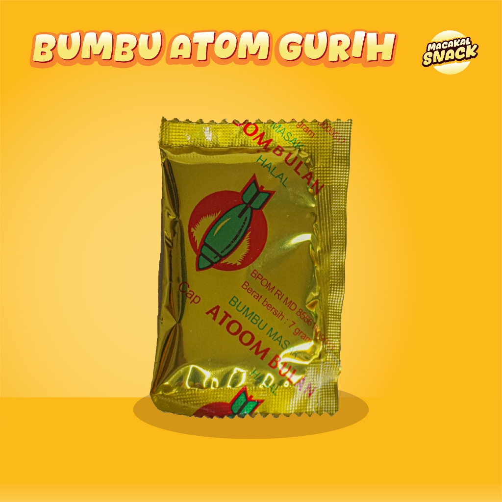 Jual Macakal - Bumbu Tabur Atom Bulan Gurih | Rasa Lezat & Enak untuk ...