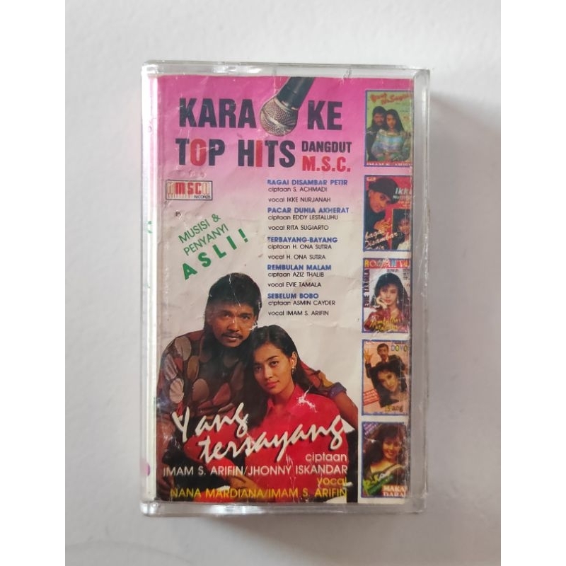 Jual kaset pita karoeke top hits dangdut msc | Shopee Indonesia