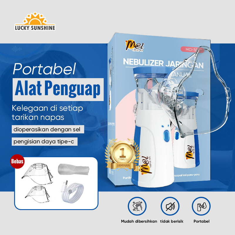 Jual MCI ultrasonic atomizer dekode alveolar Nebulizer Portable Mesh ...
