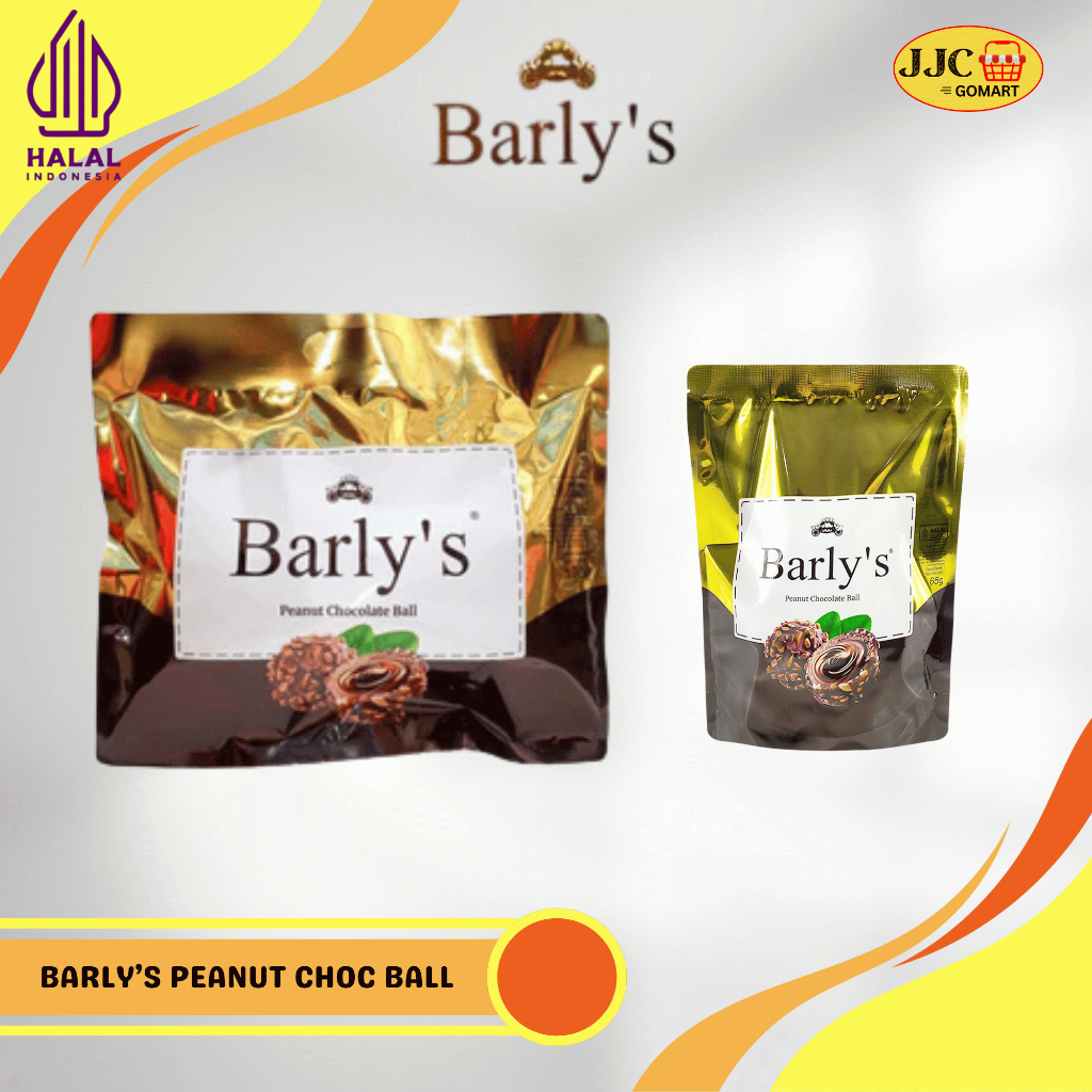 Jual Barly's | Peanut Chocolate Ball 195g | 65g | Shopee Indonesia