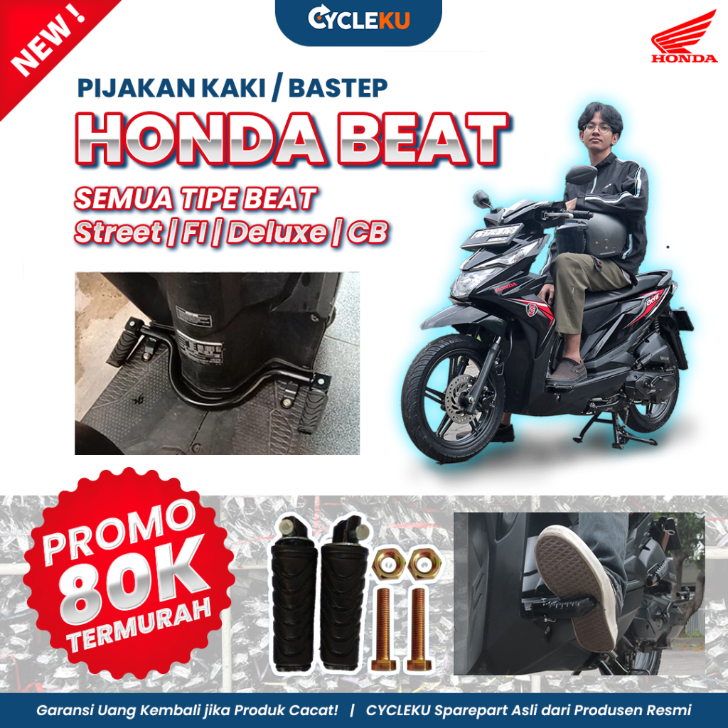 Jual Pijakan Kaki Depan Beat Street FI Deluxe CBS Tahun 2013 2014 2015 ...