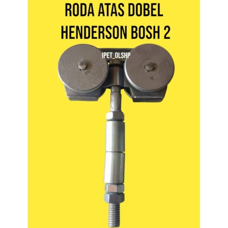 Jual Roda Atas Henderson Double Pintu Gantung Pintu Garasi Pintu Gebyog ...
