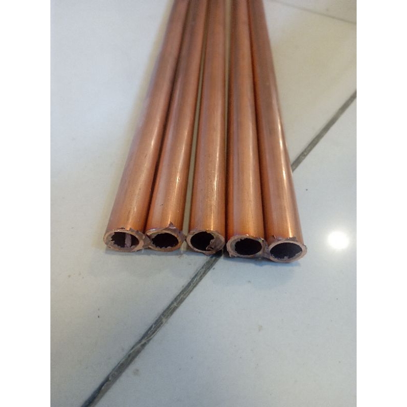 Jual Pipa Tembaga Diameter 1/2 Inch x T 1mm x P 250mm Tembaga Murni ...