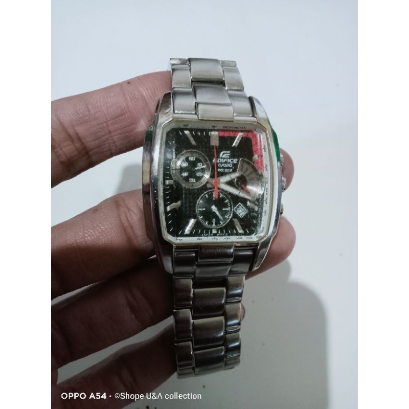 Jual DIJUAL JAM TANGAN EDIFICE CASIO WR 100 M EF-519 | Shopee Indonesia