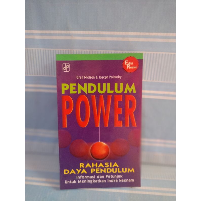 Jual PENDULUM POWER RAHASIA DAYA PENDULUM by greg nielson | Shopee ...