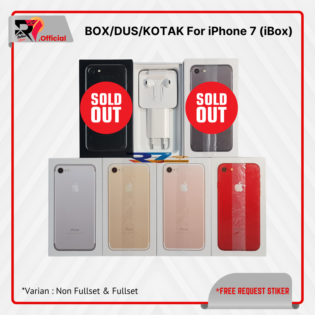 Jual BOX/DUS/KOTAK For iPhone 7 (iBox) | Shopee Indonesia