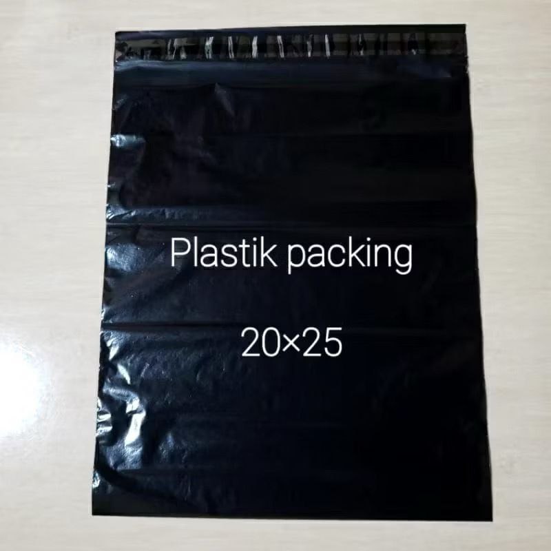 Jual Plastik packing hitam ukuran 20x25 | Shopee Indonesia