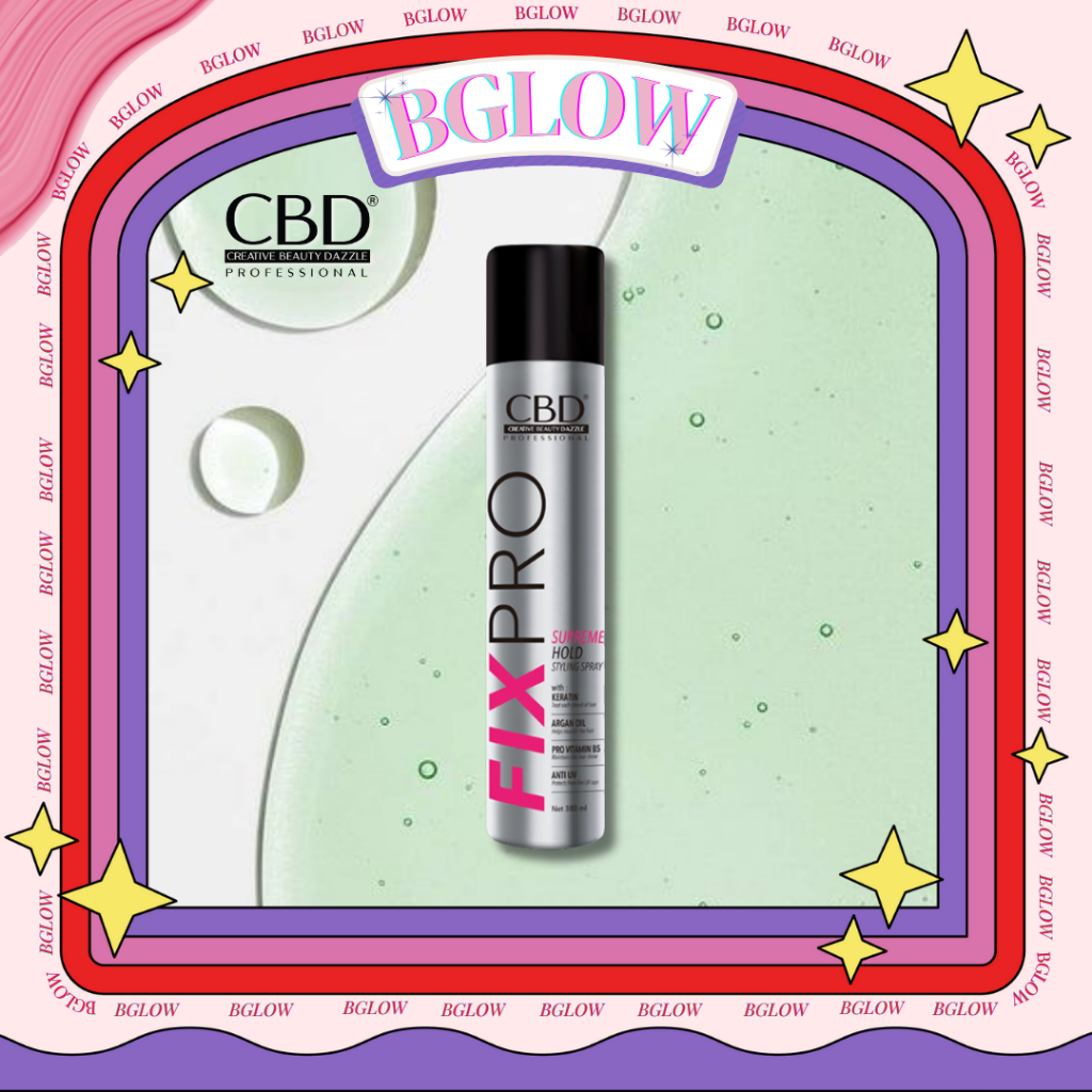 Jual CBD Fix Pro Supreme Hold Styling Spray 380ml / HAIR SPRAY PENATA ...