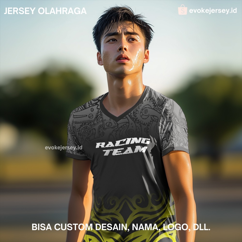 Jual Kaos Jersey Racing Hitam Motif Batik Onderdil Motor 113 - Jersey ...