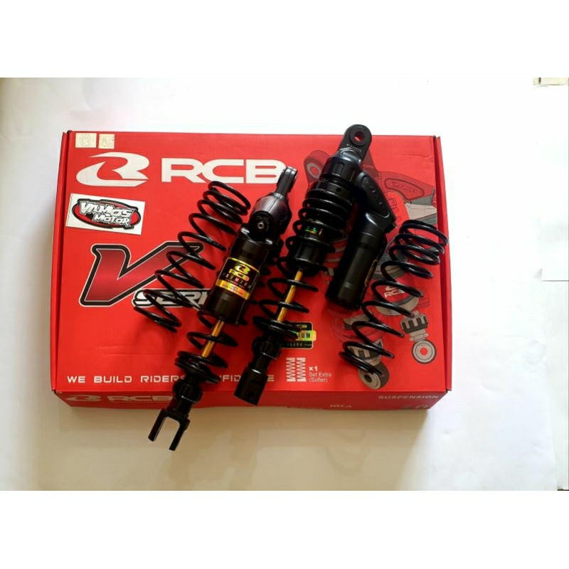 Jual SHOCK TABUNG RACING BOY XMAX PCX 150 Lokal 350 mm VD BLACK SERIES ...