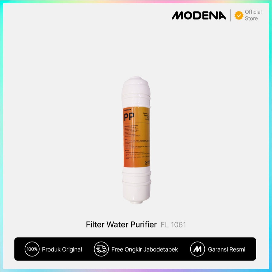 Jual MODENA GENUINE PARTS Filter Water Purifier PP Dispenser - FL 1061 ...