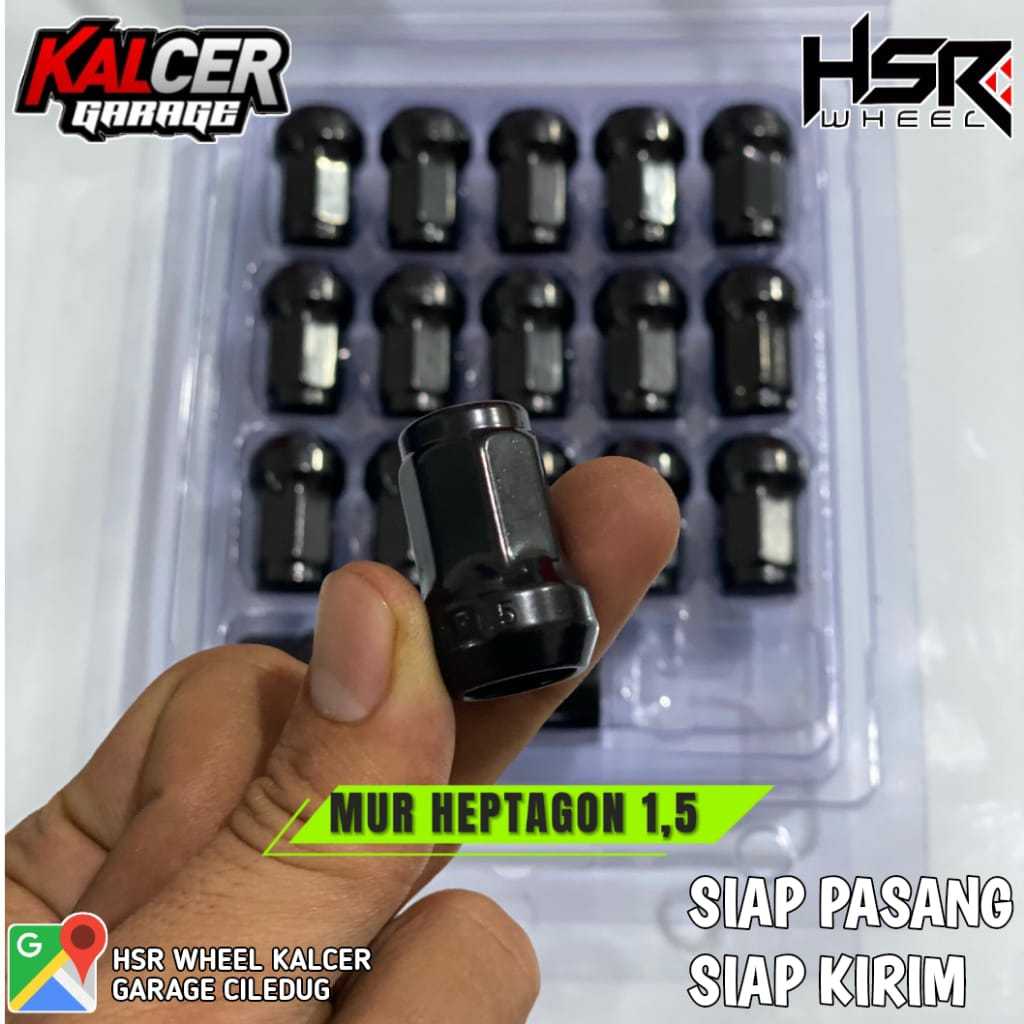 Jual BAUT MUR RODA MOBIL HEPTAGON HSR UKURAN DERAT 1,5 Avanza Kijang ...
