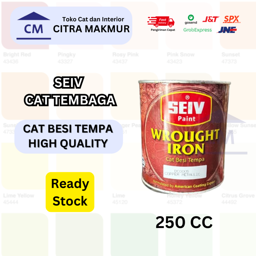 Jual SEIV Cat Tembaga - 250 CC (Cat Besi Tempa) | Shopee Indonesia