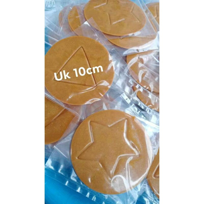 Jual Permen Squid Game Viral Dalgona Candy Ukuran 10cm 1box isi 10Pcs ...