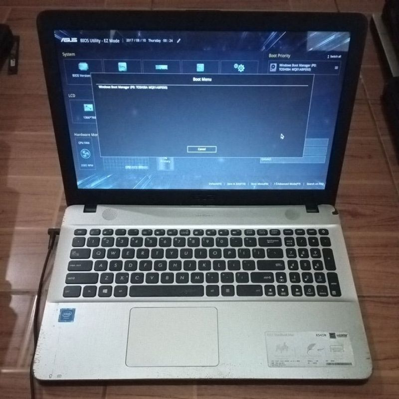 Jual Laptop Asus X451N layar slim 15'6inci Normal loading lama tidak ...