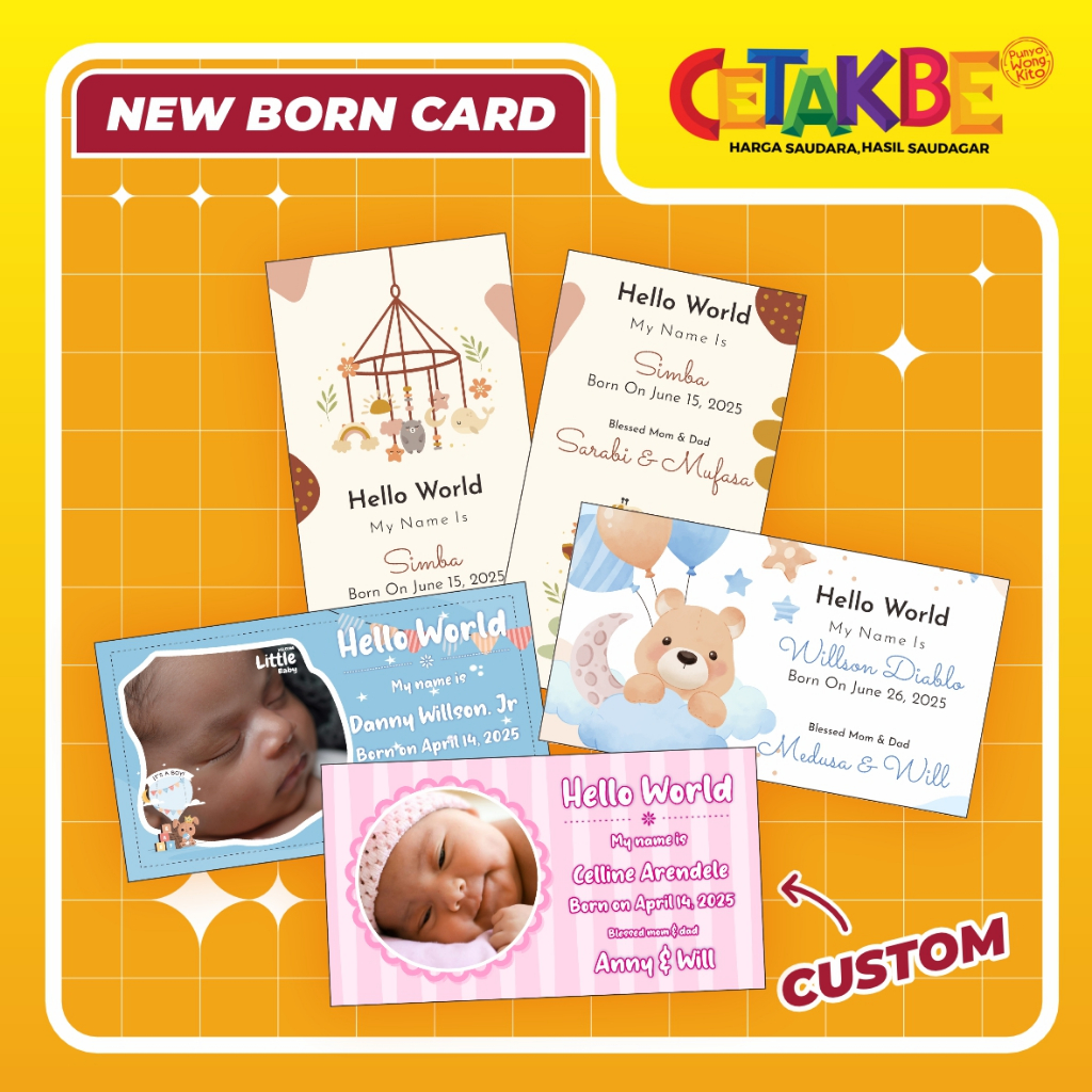 Jual (30 PCS) STICKER LABEL / STICKER NEW BORN / STICKER LABEL BAYI / STICKER TASYAKURAN AQIQAH ...