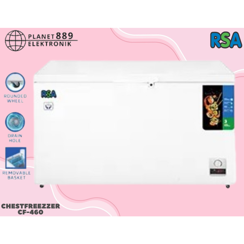 Jual Chestfreezer RSA CF-460 Pendingin / Pembeku Makanan 420 Liter ...