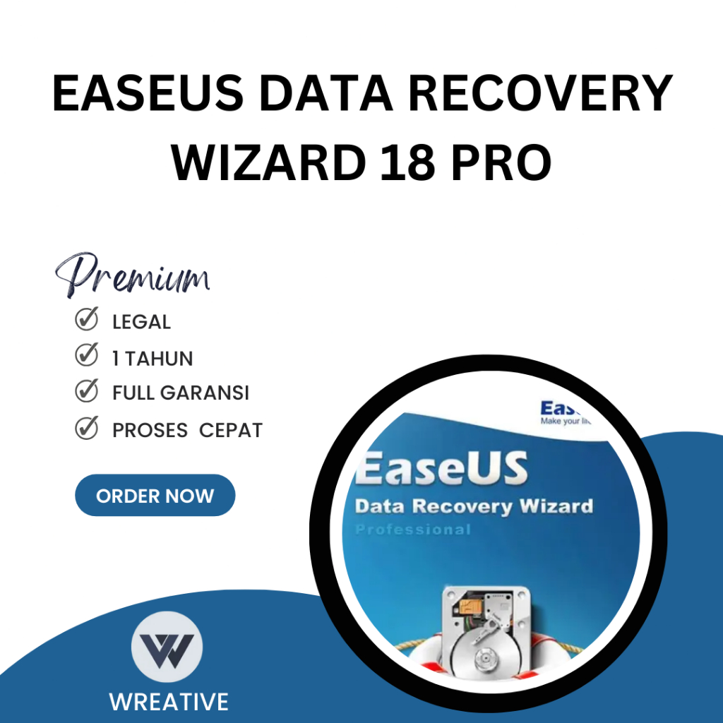 Jual EaseUS Data Recovery Wizard 18 Pro Full Version Lifetime [Windows] | Shopee Indonesia