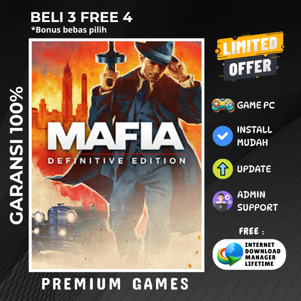 Jual Mafia Definitive Edition - Game PC Laptop - Link Game | Shopee ...