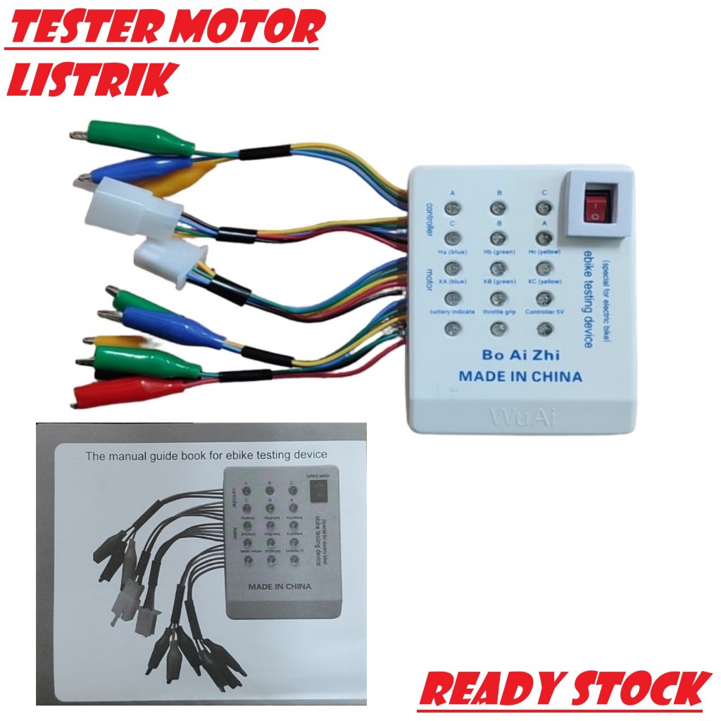 Jual Bike Scooter Motor Tester tester controller BLDC TESTER tester ...