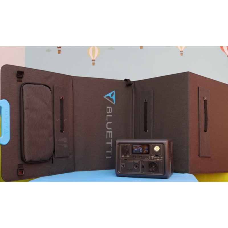 Jual BLUETTI POWER STATION eb3a powerbank 600watt /268wh+solar panel ...