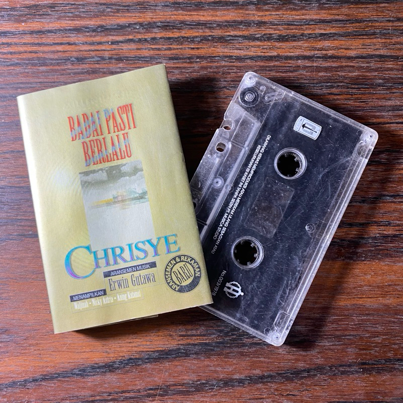 Jual KASET PITA CHRISYE - BADAI PASTI BERLALU (Aransemen Musik: Erwin Gutawa) | Shopee Indonesia