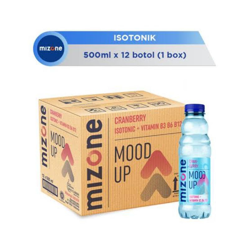 Jual Mizone Minuman Isotonik 500ml (12 pcs) | Shopee Indonesia