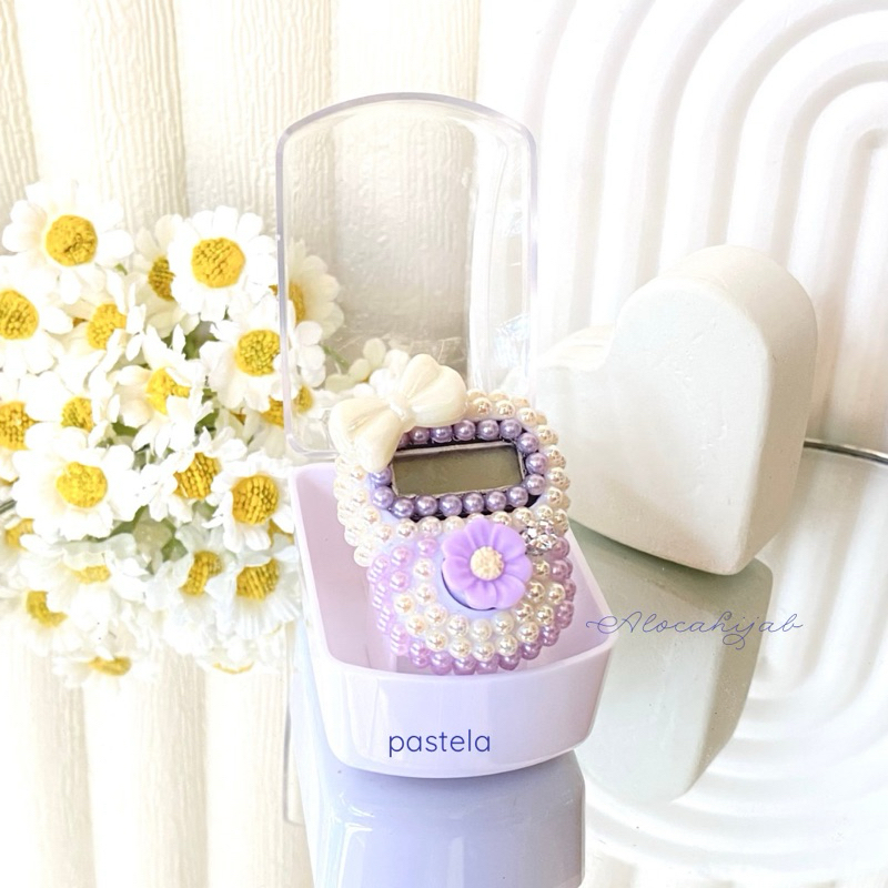Jual Tasbih Digital Pastela Free Box Acrilic/Box Hampers Pink Tasbih ...