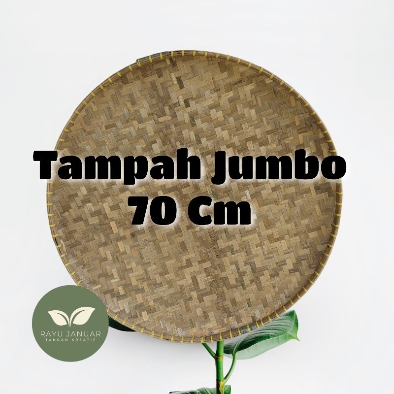Jual Tampah bambu besar 70 cm Tampah Bambu jumbo Tampir Bambu | Shopee ...
