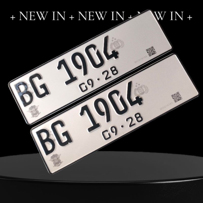 Jual plat mobil reflektor barcode scanner Tribrata | Shopee Indonesia