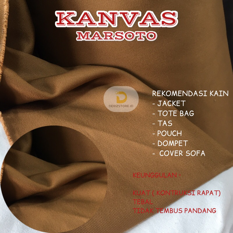 Jual KAIN KANVAS MARSOTO KATUN BAHAN MARSOTO KANVAS KATUN MARSOTO SERAT ...