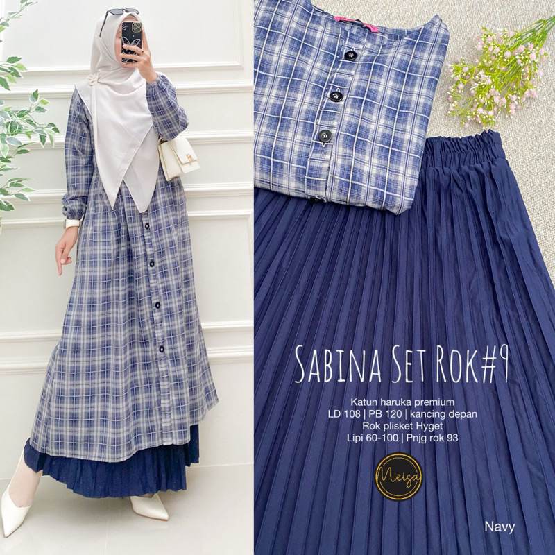 Jual zaskia #9 one set rok kekinian setelan tunik katun jumbo ld 130 by ...