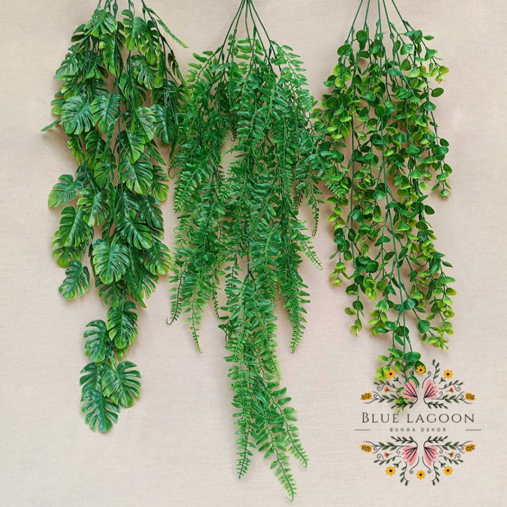 Jual Artificial Daun Rambat Juntai Tanaman Hias Gantung Dekorasi ...