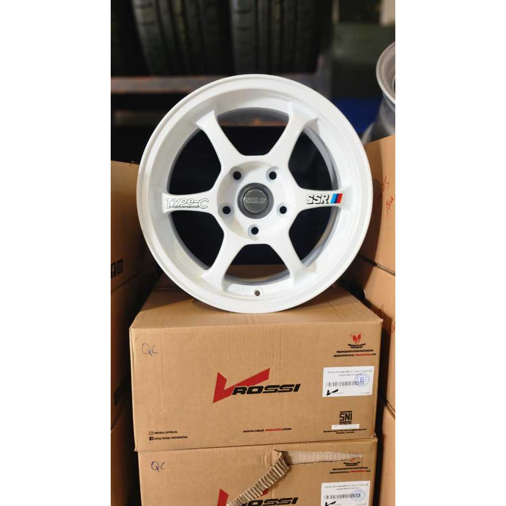 Jual VELG Mobil SSR TYPE C RING 15,L 6,5 ET, 40 PCD,4X100 | Shopee ...