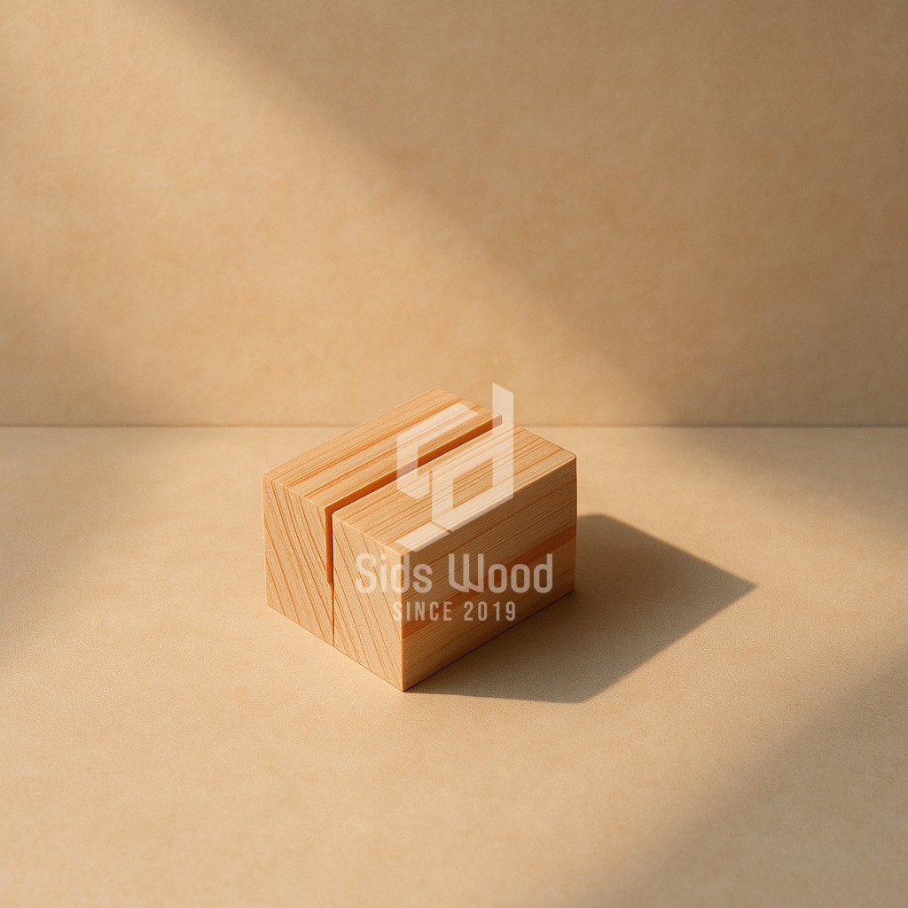 Jual Grosir Stand Akrilik Kayu 5cm Dudukan Akrilik Stand Kayu Jati ...