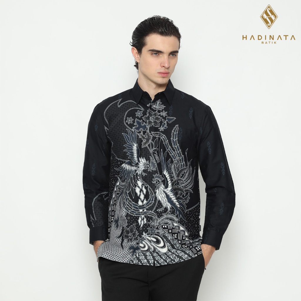 Jual Hadinata Batik Premium Kemeja Batik Pria Lengan Panjang Superfine ...