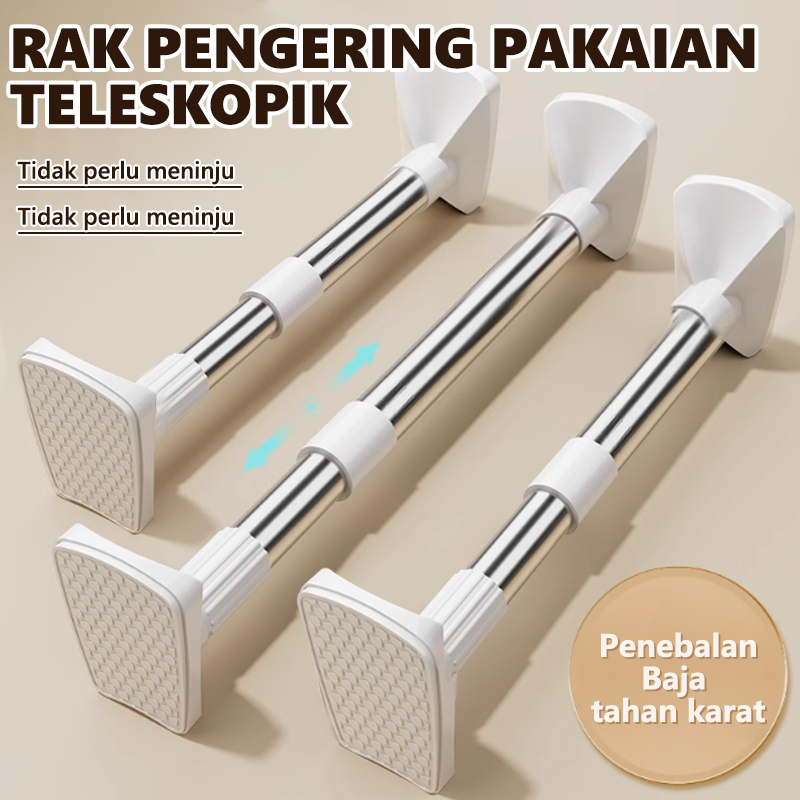 Jual Tiang serbaguna/tiang jemuran/tiang gorden fleksibel/Tiang pipa ...