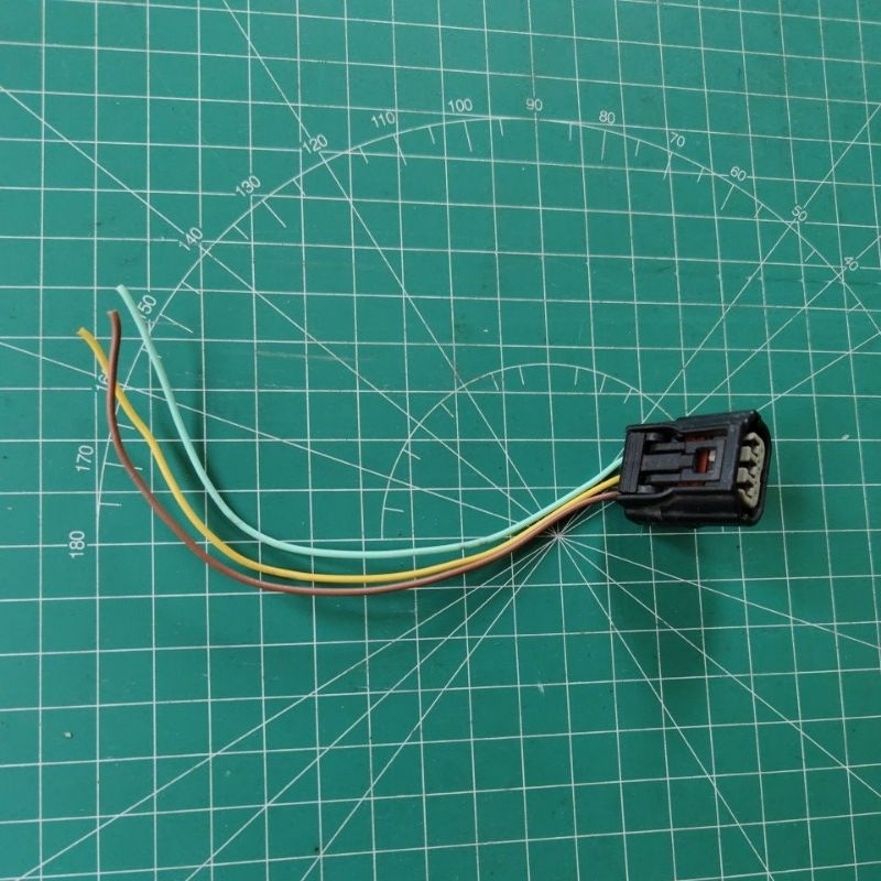 Jual SOKET KABEL 3 PIN CEWE FEMALE SOKET SENSOR TPS / TP SOKET SENSOR ...