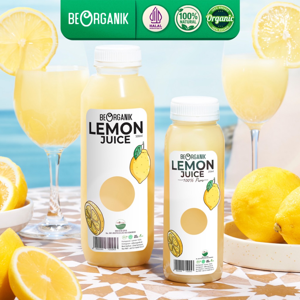 Jual Sari Lemon / Air Lemon Murni / Pure lemon Juice Beorganik BPOM 100 ...