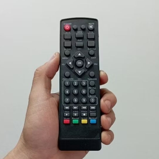 Jual Remote Remot STB DVB-T2 Intra Super HD Harimau Komodo Kijang ...