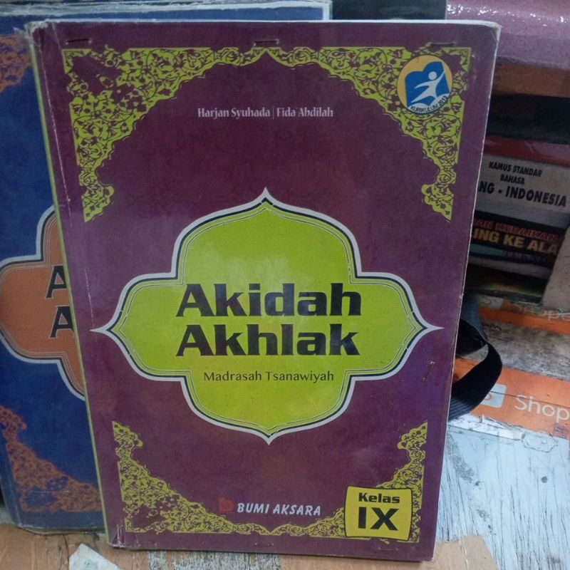 Jual BUKU AKIDAH AKHLAK MADRASAH TSANAWIYAH KELAS IX/9/3 KURIKULUM K13 PENERBIT BUMI AKSARA ...