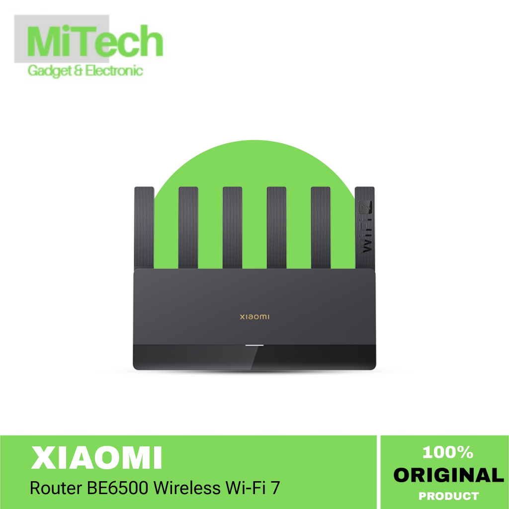 Jual Mi Router BE6500 Wireless 2.5G MLO Dual-Band WiFi 7 6500Mbps ...