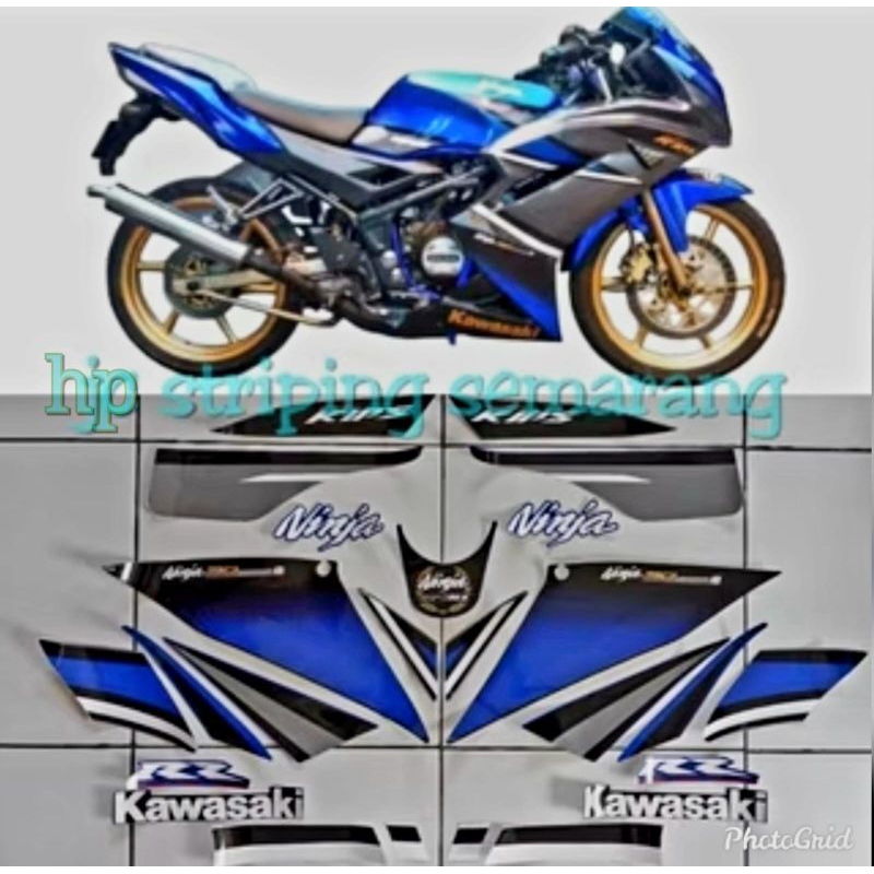 Jual Striping Ninja RR 150 Edition 30th Anniversary | Shopee Indonesia