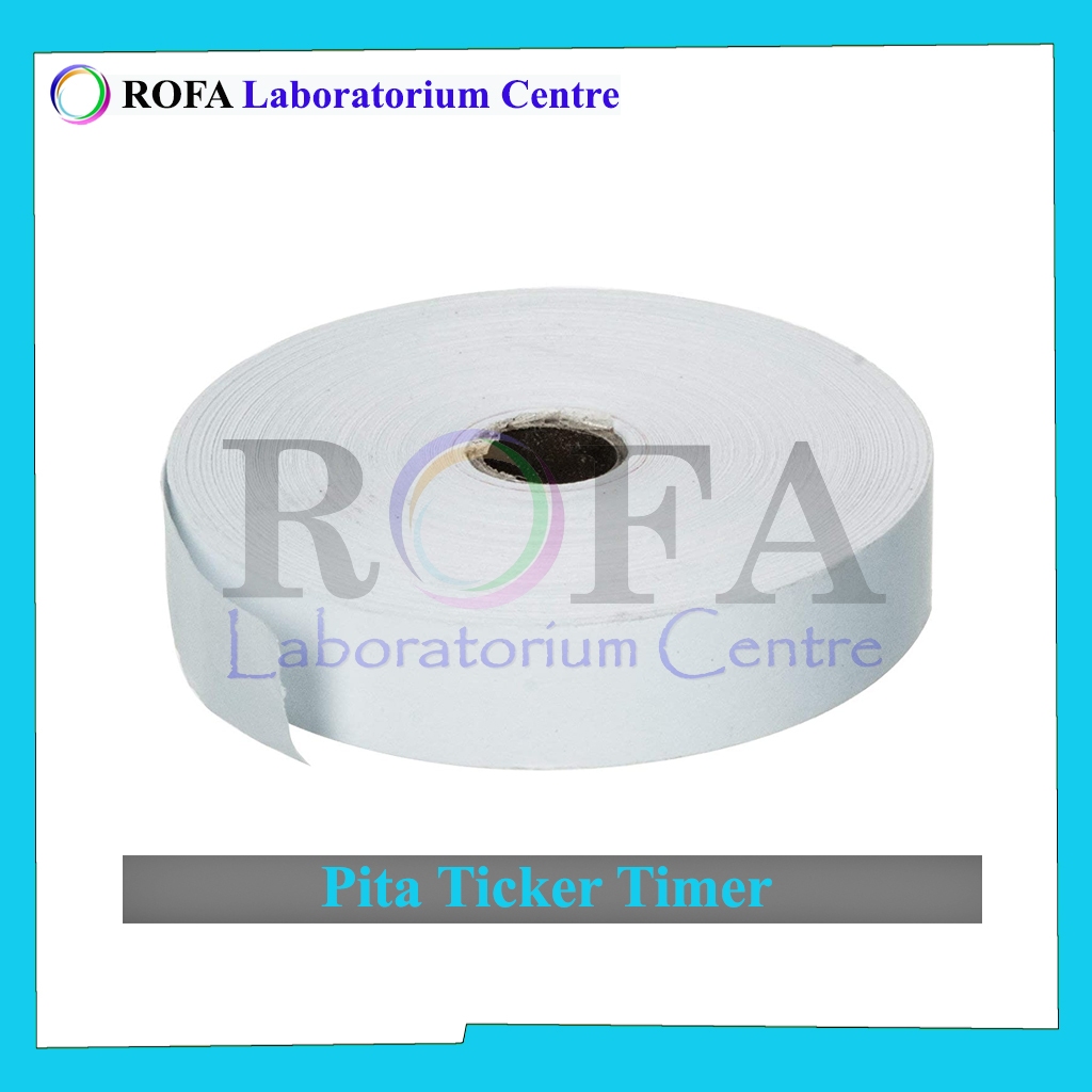 Jual Pita Pewaktu Ketik / Pita Ticker Timer / Ticker Timer Tape ...