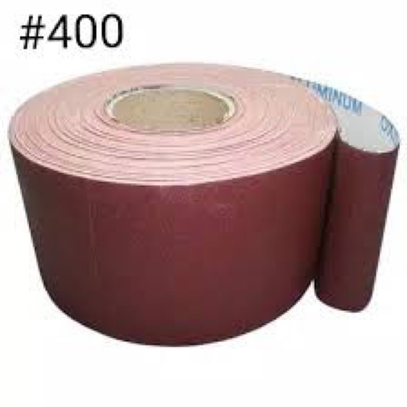 Jual Amplas roll grit 400 4inc X 50M | Shopee Indonesia