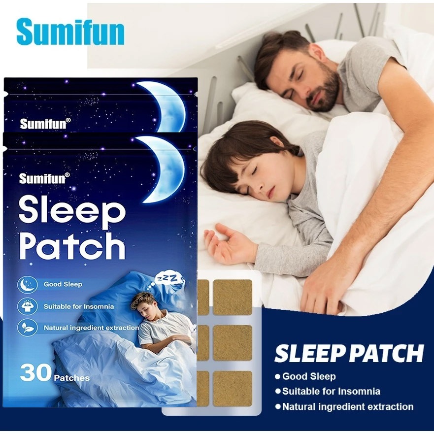 Jual Sumifun 30pcs Sleep Patch Good Night Sleep Patch Obat Tidur Ampuh ...
