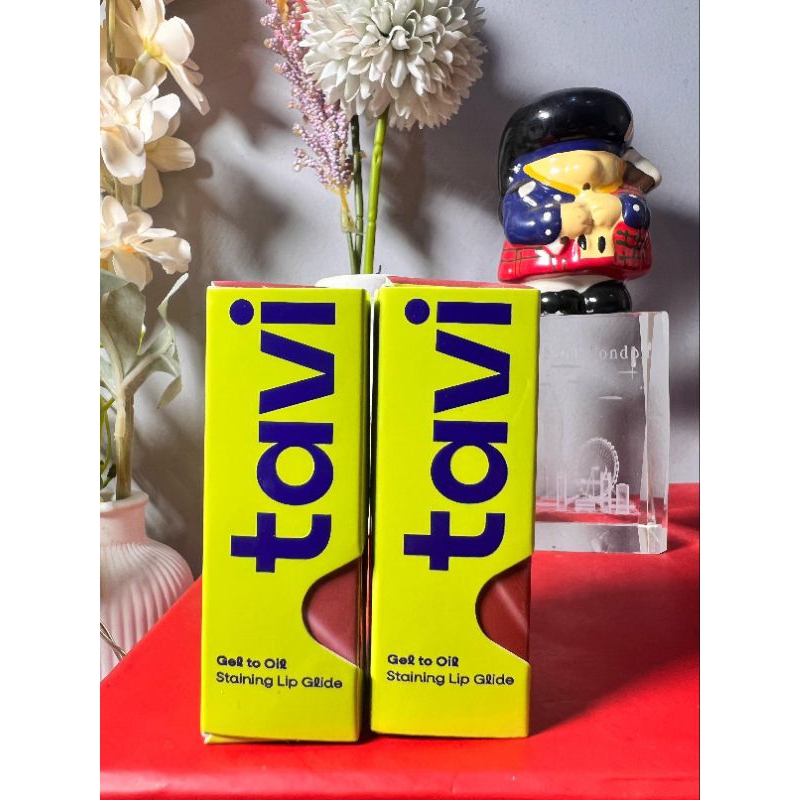 Jual Tavi gel to oil staining lip glide 4 g / glossy lip tint | Shopee ...