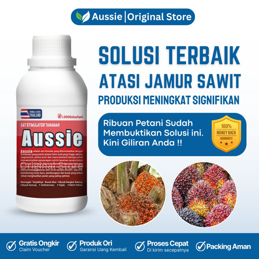 Jual Aussie Obat Sawit Original – Cegah Busuk Batang & Akar | Anti ...
