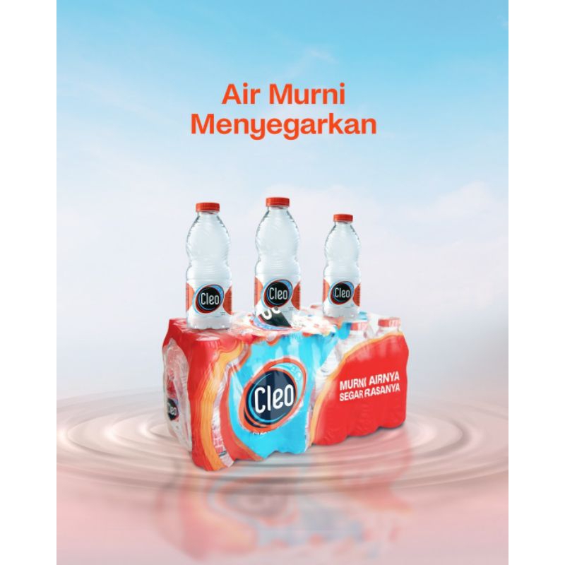 Jual Cleo Pure Water 220ml - Air Minum Murni dalam Kemasan Praktis | Shopee Indonesia